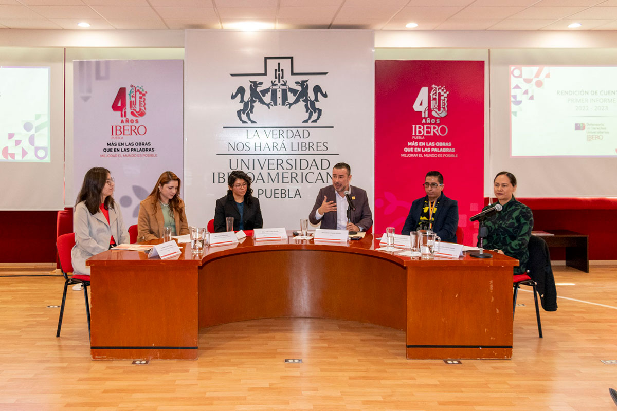 Defensoría de Derechos Universitarios IBERO Puebla presenta primer informe de labores | IBERO Puebla